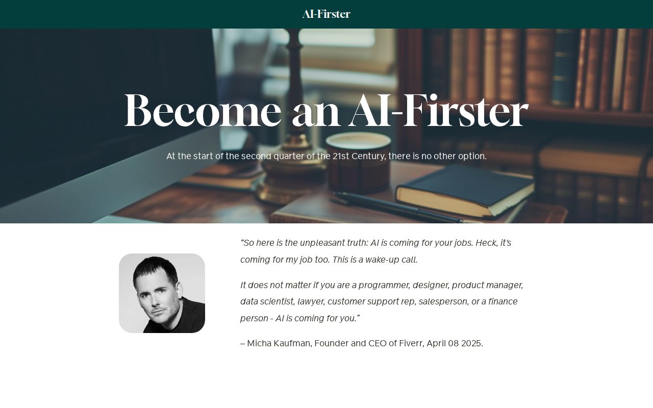 AI-Firsters